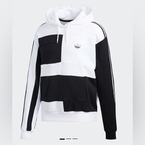 adidas | Sweaters | Adidas Asymm Block Hoodie | Poshmark